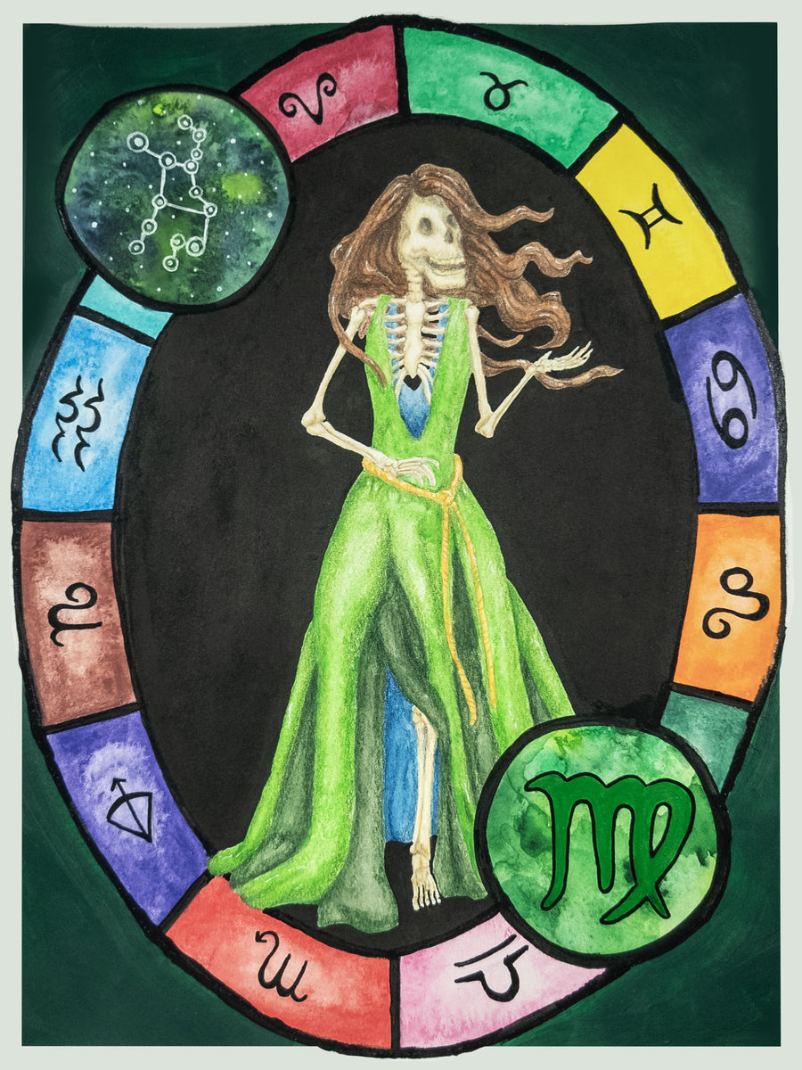 Virgo Skeleton – Morbid Heart Designs